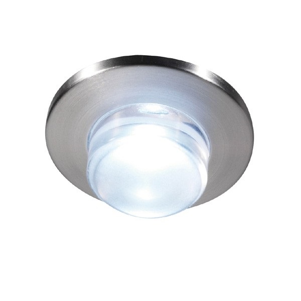 Oczko LED 350mA 1W do zabudowy niebieskie